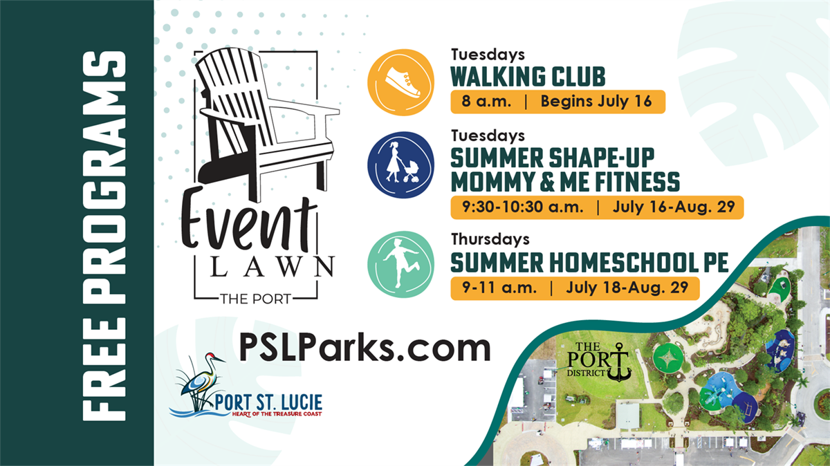 The City of Port St. Lucie summer programs at The Port District | City ...